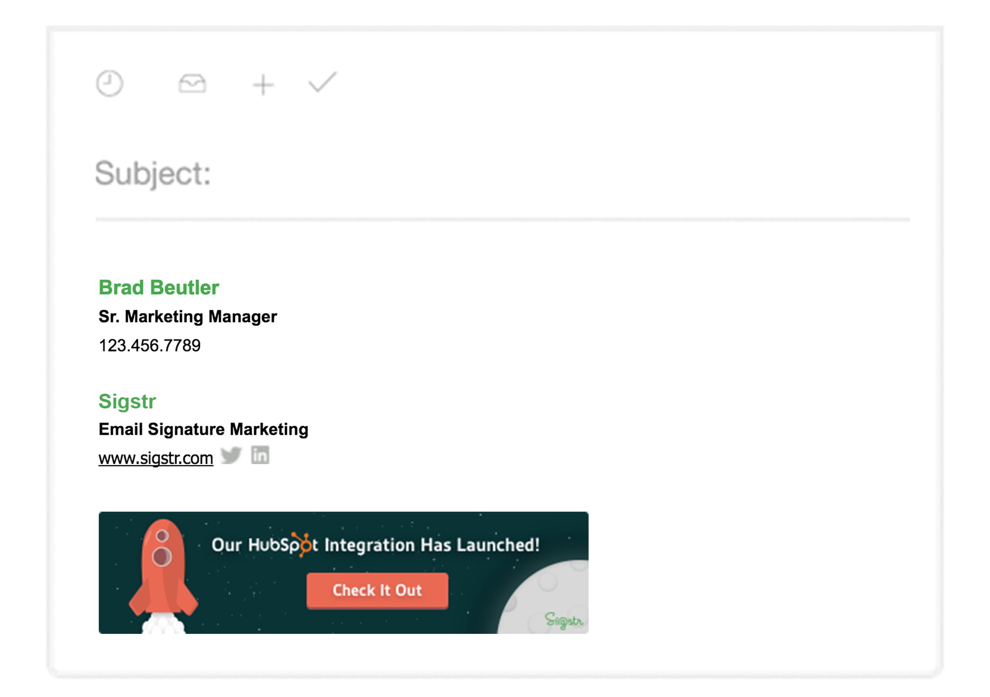 Best Email Signature Design 6